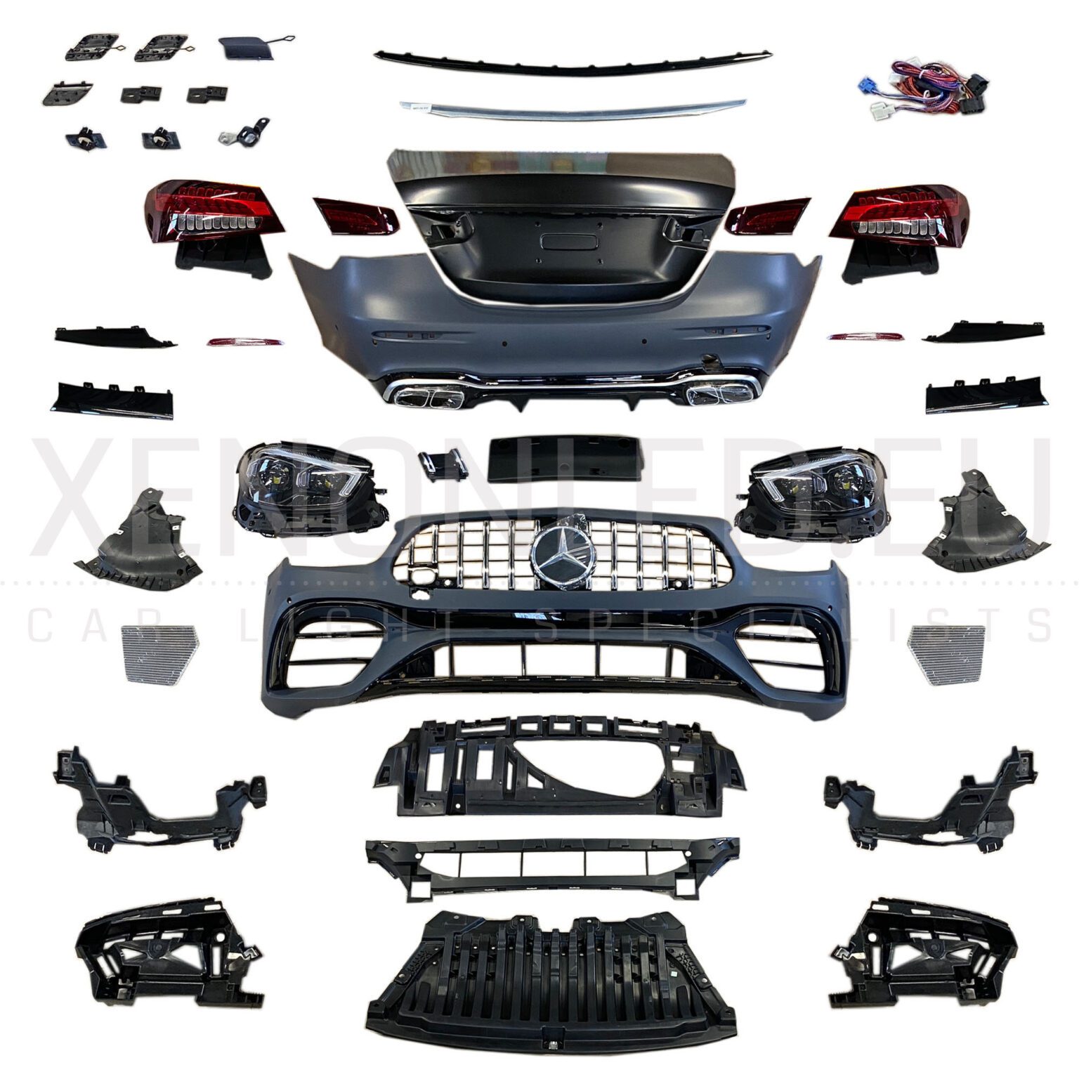 Upgrade Body Kit from BMW 5 G30 2016–2020 to BMW 5 G30 LCI M5 Look (2020–)