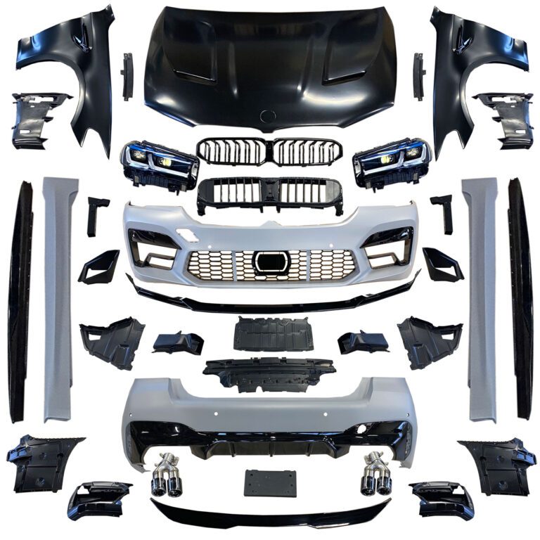 Upgrade Body Kit from BMW 5 G30 2016–2020 to BMW 5 G30 LCI M5 Look (2020–)