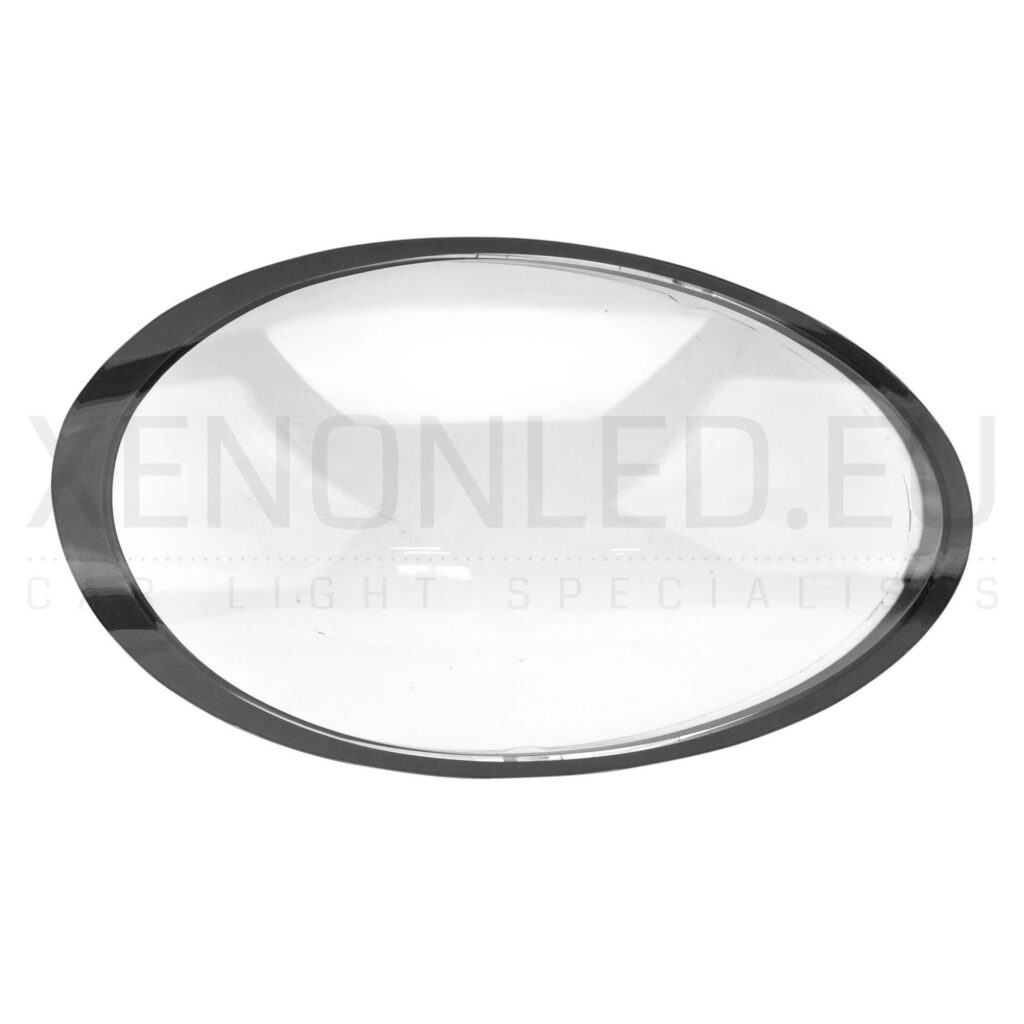Porsche 991 911 2011 – 2018 Headlight Lens Cover Right Side With Black Trim