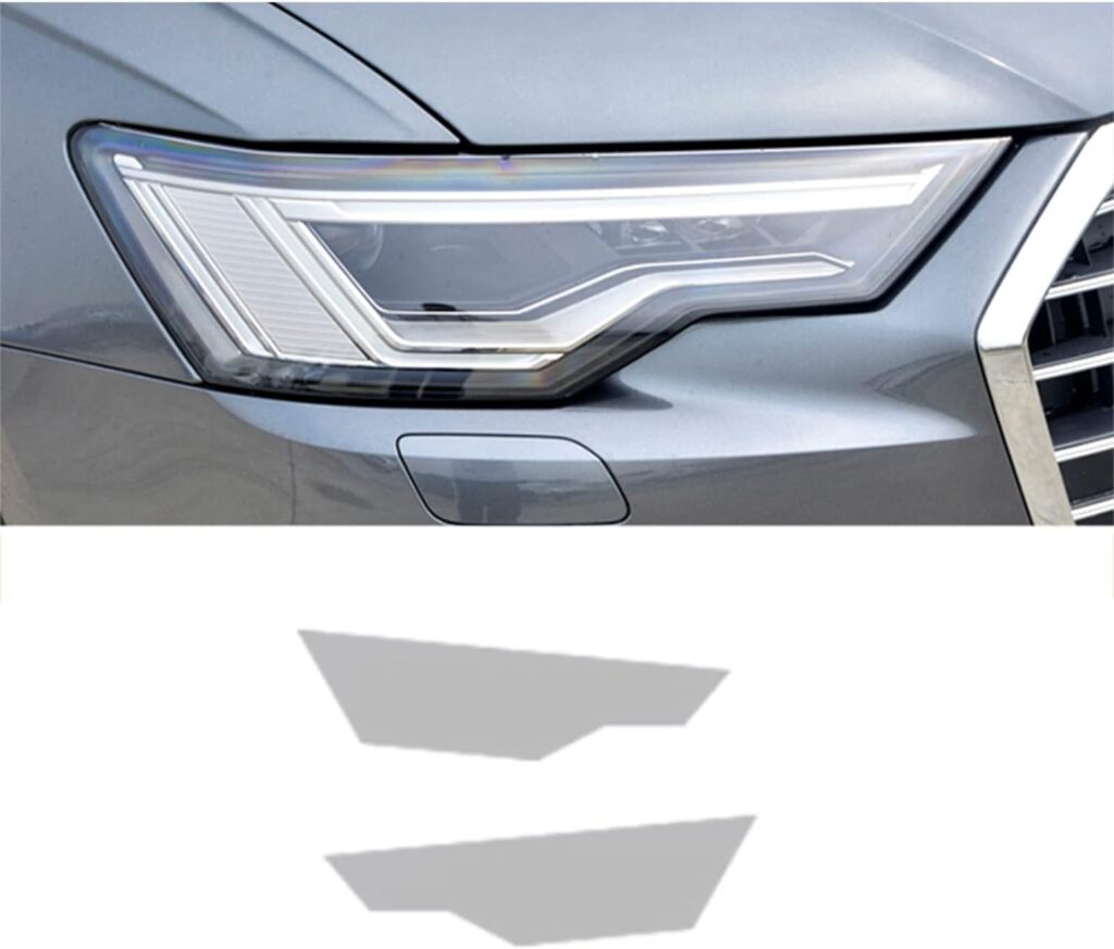 Audi A6 2011 - 2020 Pre-Cut Headlight Protection Clear Film PPF