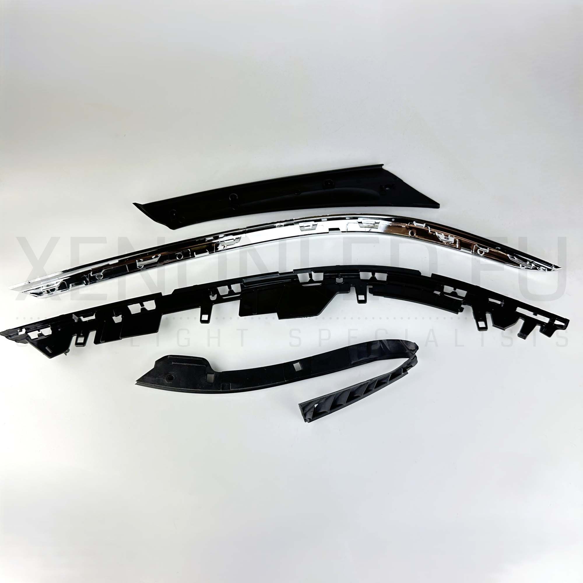 VW Passat B8 4-Piece Chrome Headlight Trim – Left Side (14–19)